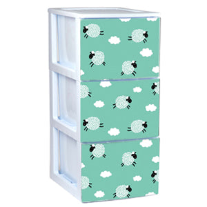 Happy Sheep 3 Drawer – Muddy Hands